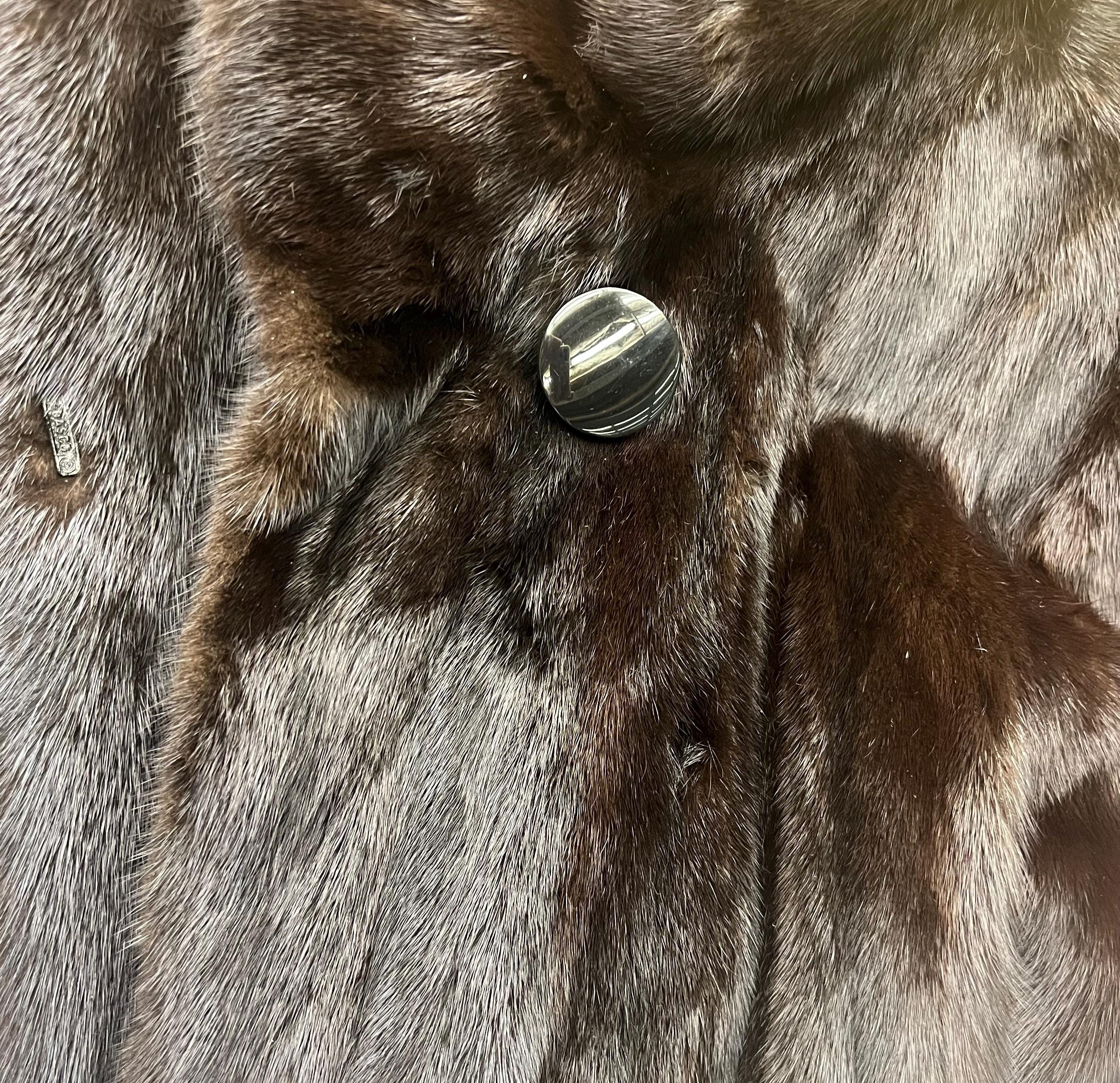 Vintage 1992 Hudson's Fur Salon Beautiful Full Length Luxurious Silky ...
