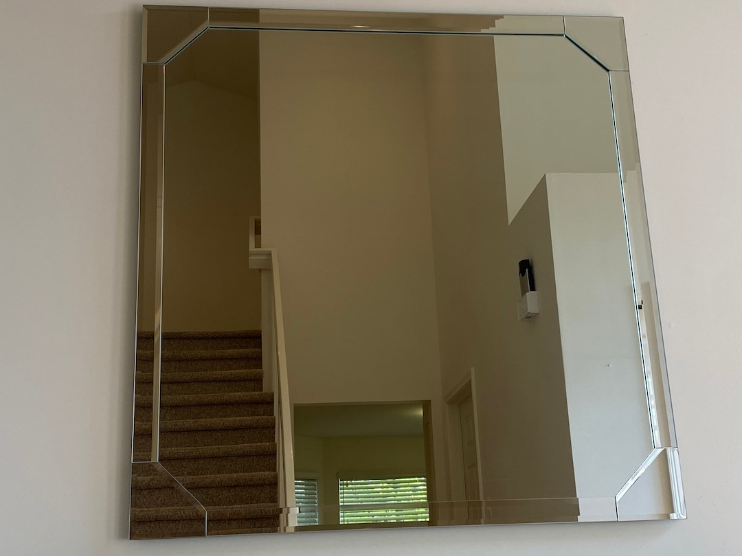 Carolina Mirror Company French Cleat Beveled Mirror Framed - Etsy