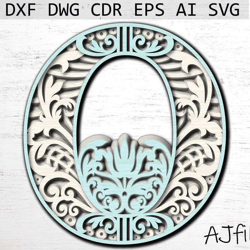 Fancy Letter O - Etsy