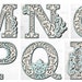 A-Z Alphabet Letters 3d Layered Letters Svg Layered - Etsy