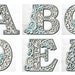 A-Z Alphabet Letters 3d Layered Letters Svg Layered - Etsy