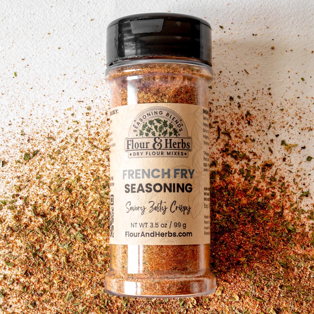 French Fry Seasoning | Savory, Zesty, Crispy Blend for Fries, Tater ...