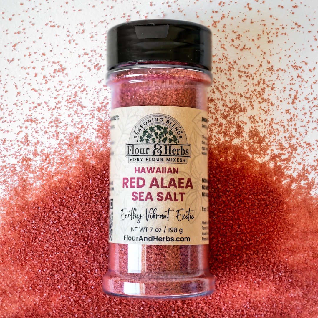 Hawaiian Red Alaea Sea Salt | Earthy and Rich Gourmet Salt for Grilling ...