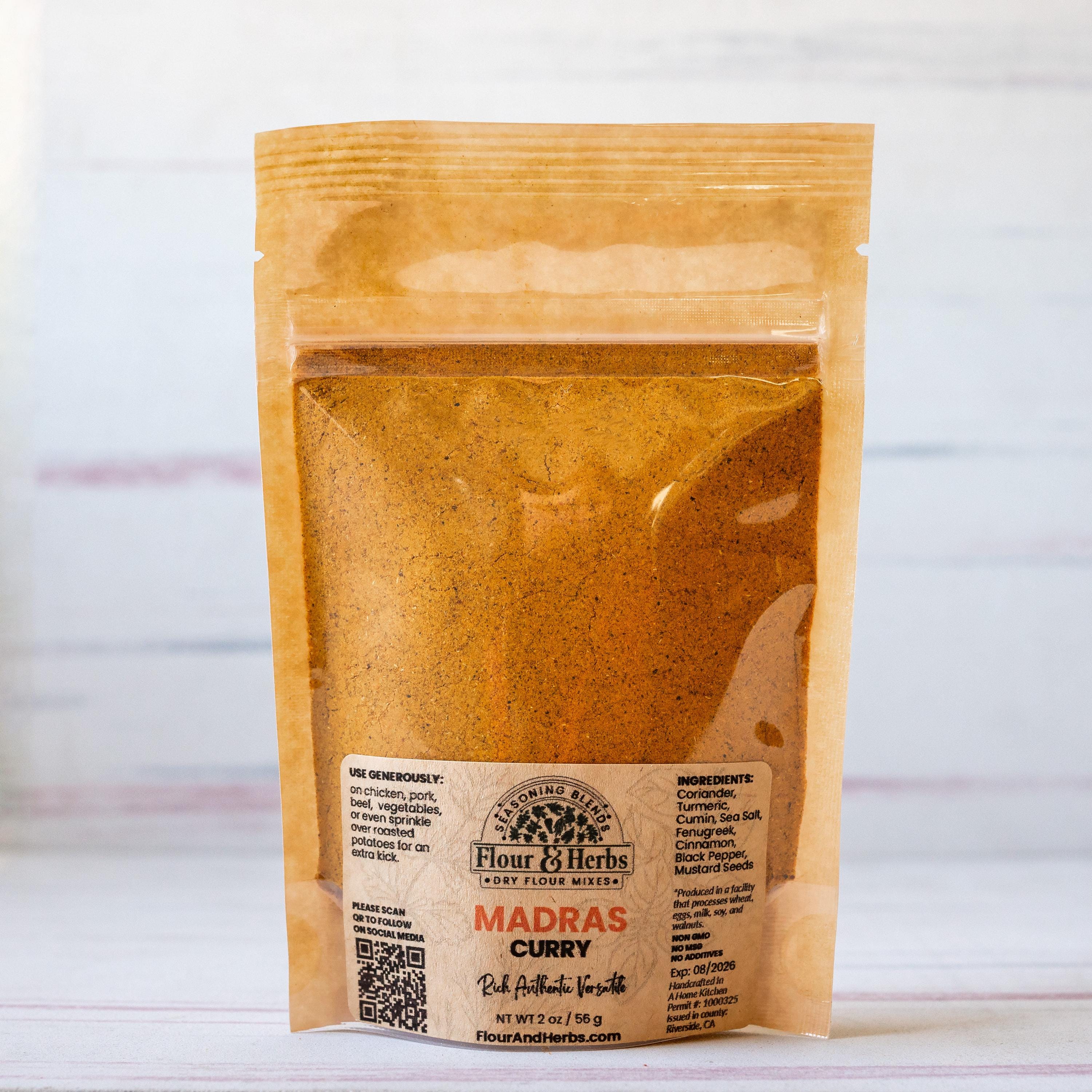 Madras Curry | Spicy and Earthy Indian Curry Powder for Curries ...