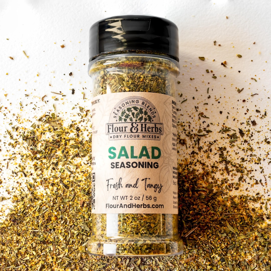 Salad Seasoning | Fresh and Tangy Blend for Greens, Vegetables ...
