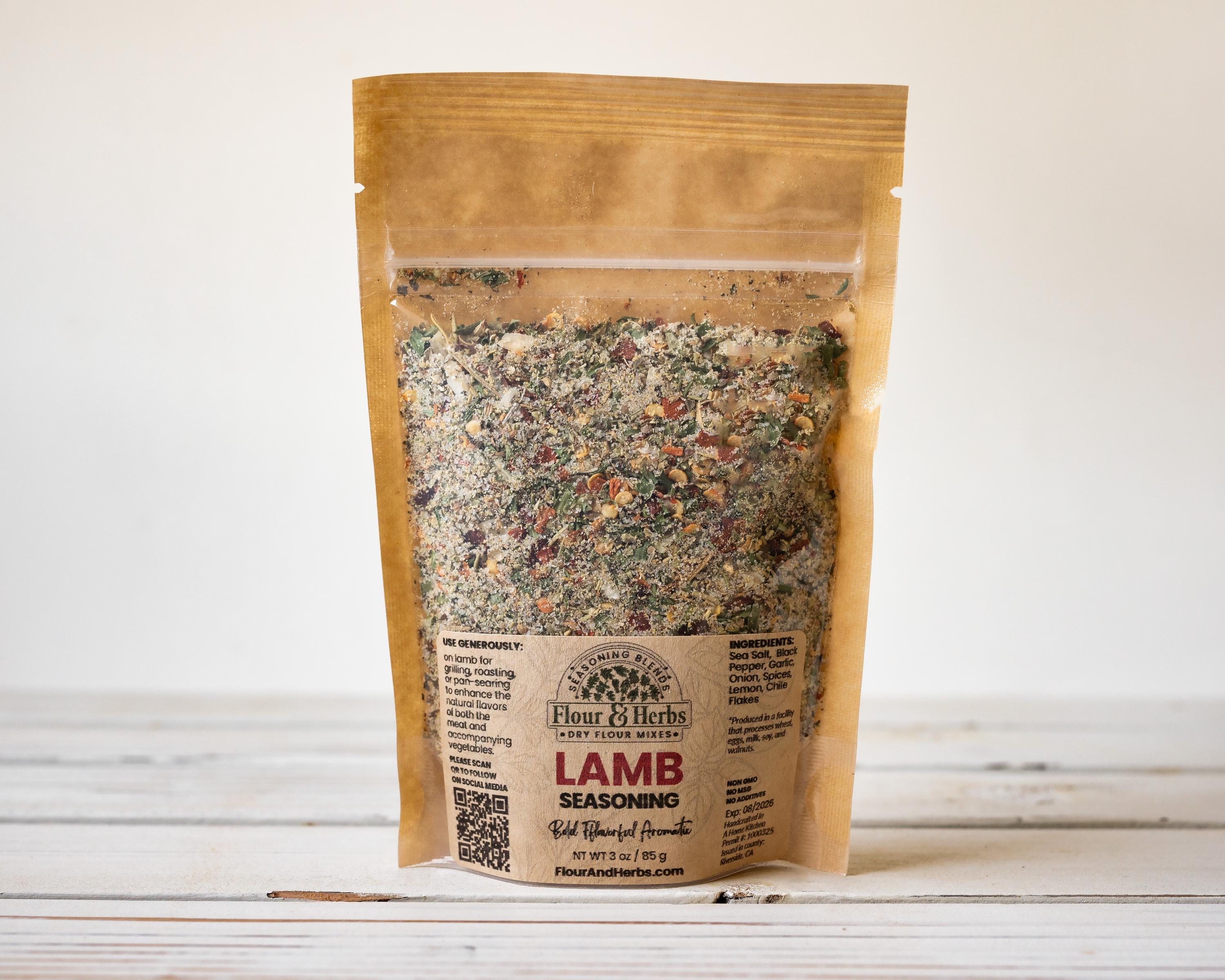Lamb Seasoning: Bold Aromatic Herb Blend (3.5 Oz / 99 G) - Etsy