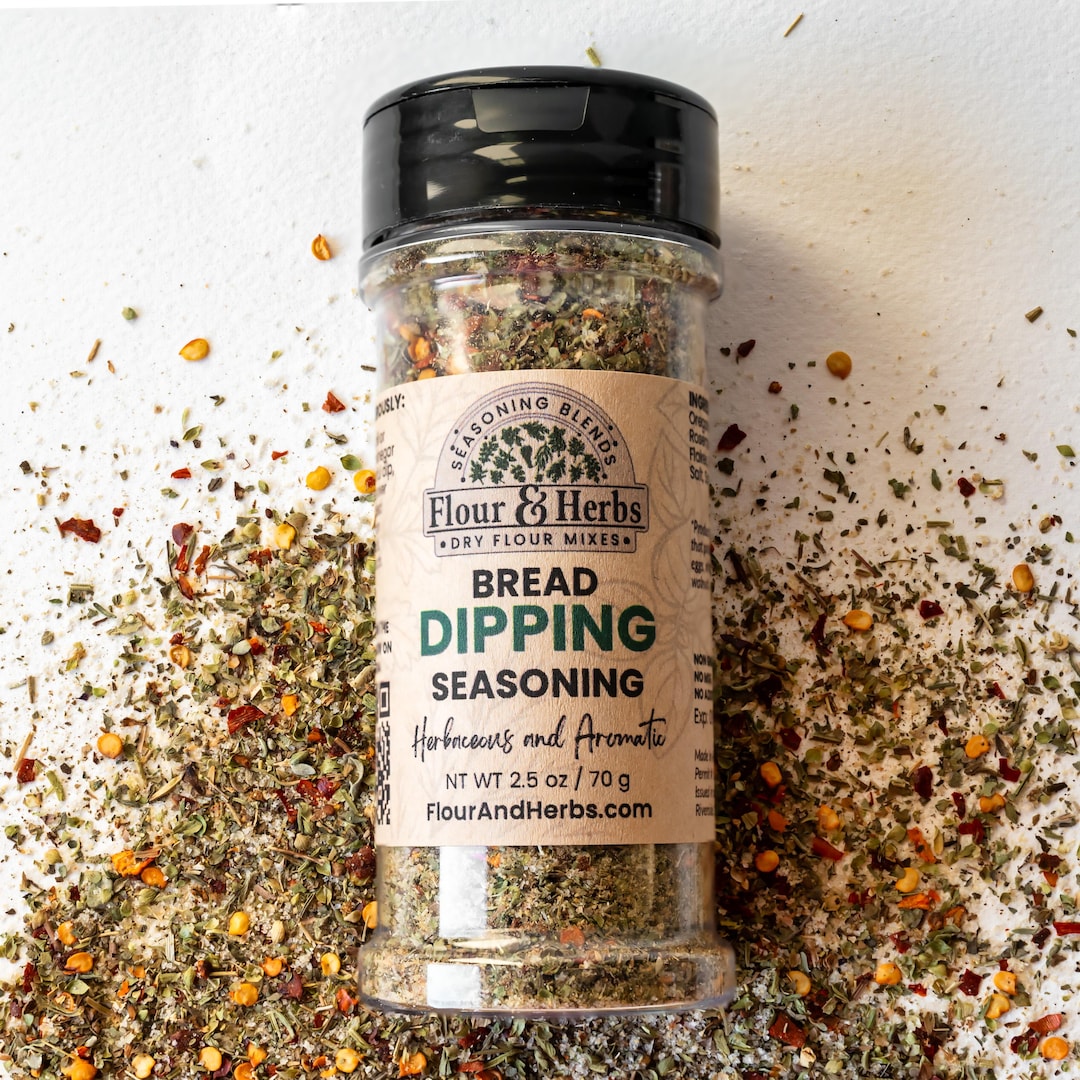 Mediterranean Herb Bread Dipping Spice: Gourmet Olive Oil Seasoning - Etsy