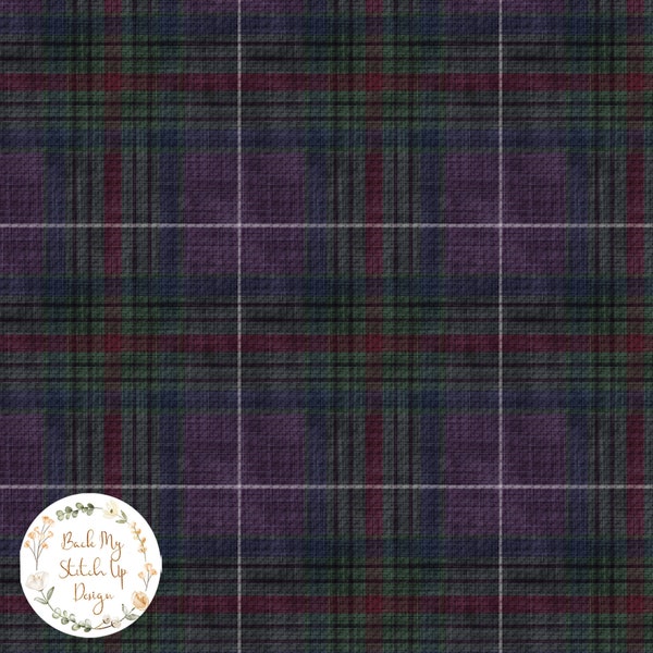 Purple Tartan - Etsy