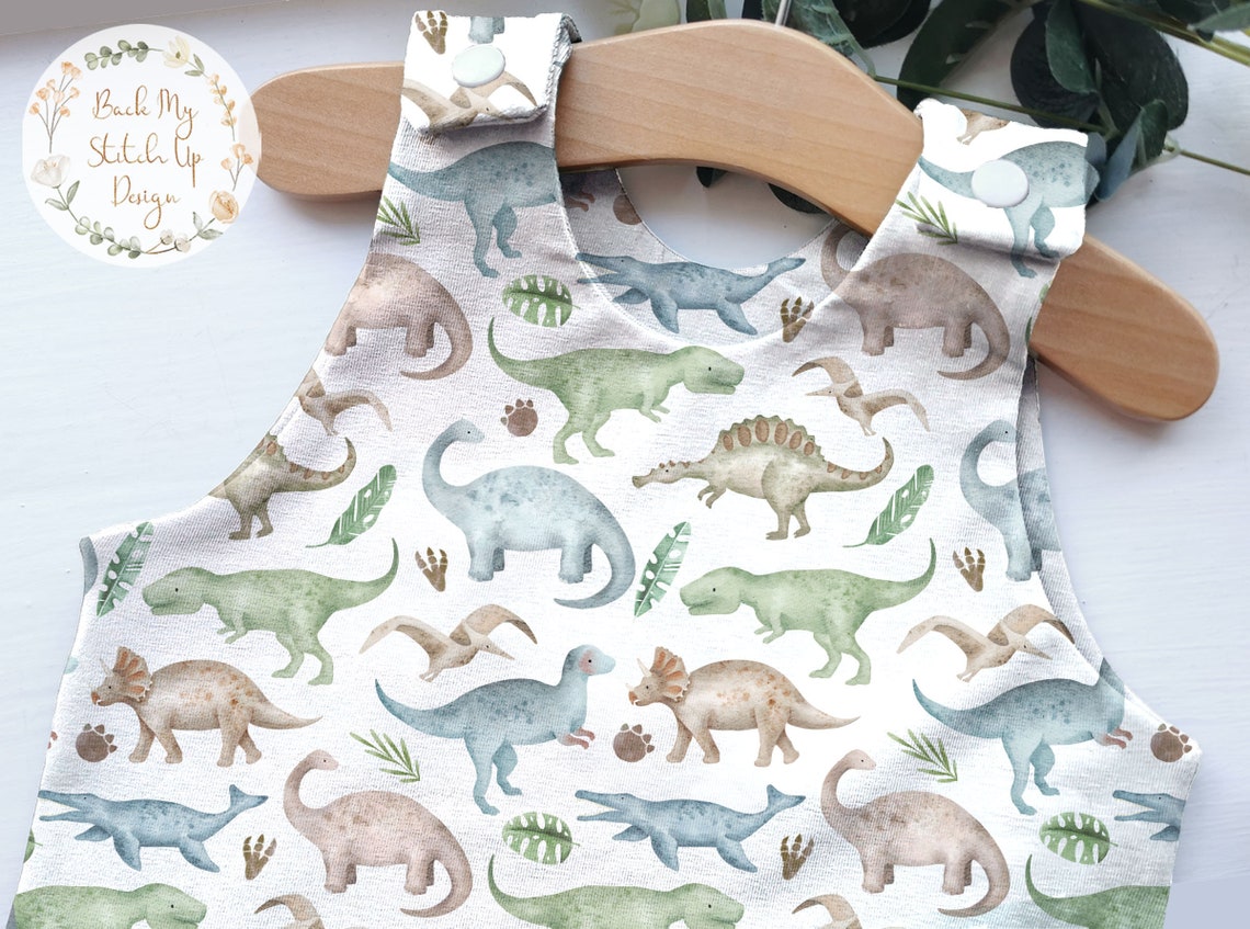 Dinosaur Seamless Pattern, Watercolour Dinosaur Fabric Design, T-rex ...