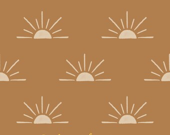 Boho Sun Seamless Pattern, Watercolor Suns Digital Papers, Summer ...