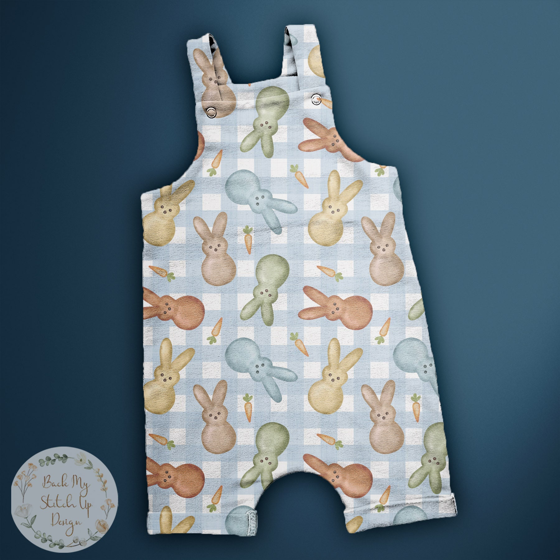Cute Marshmallow Bunny Seamless Pattern, Boys Easter Candy Seamless ...