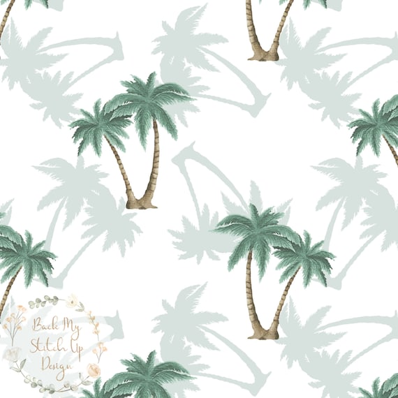 Palm Tree Background Pattern
