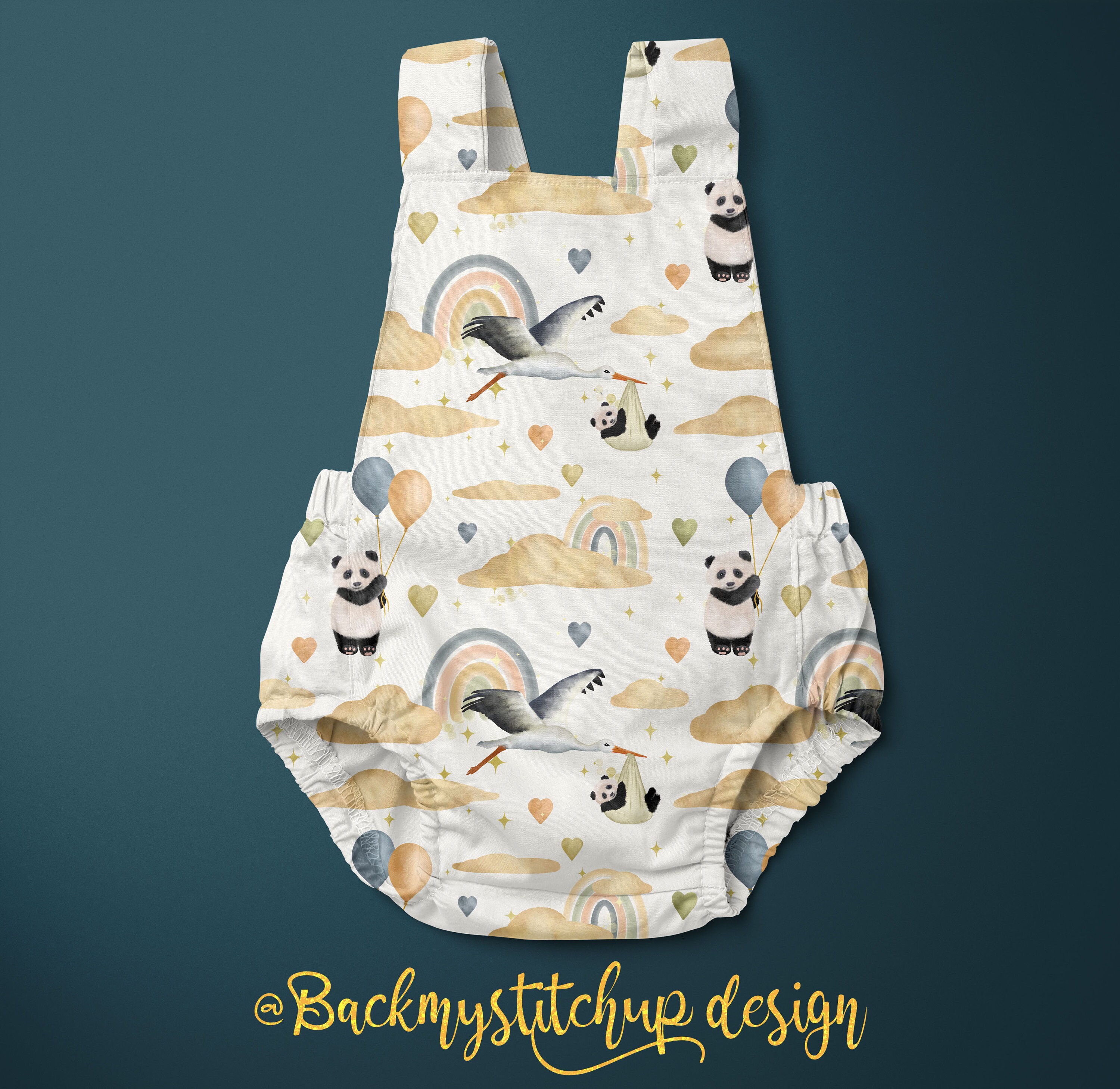 Welcome New Baby Fabric design Seamless Surface Pattern | Etsy