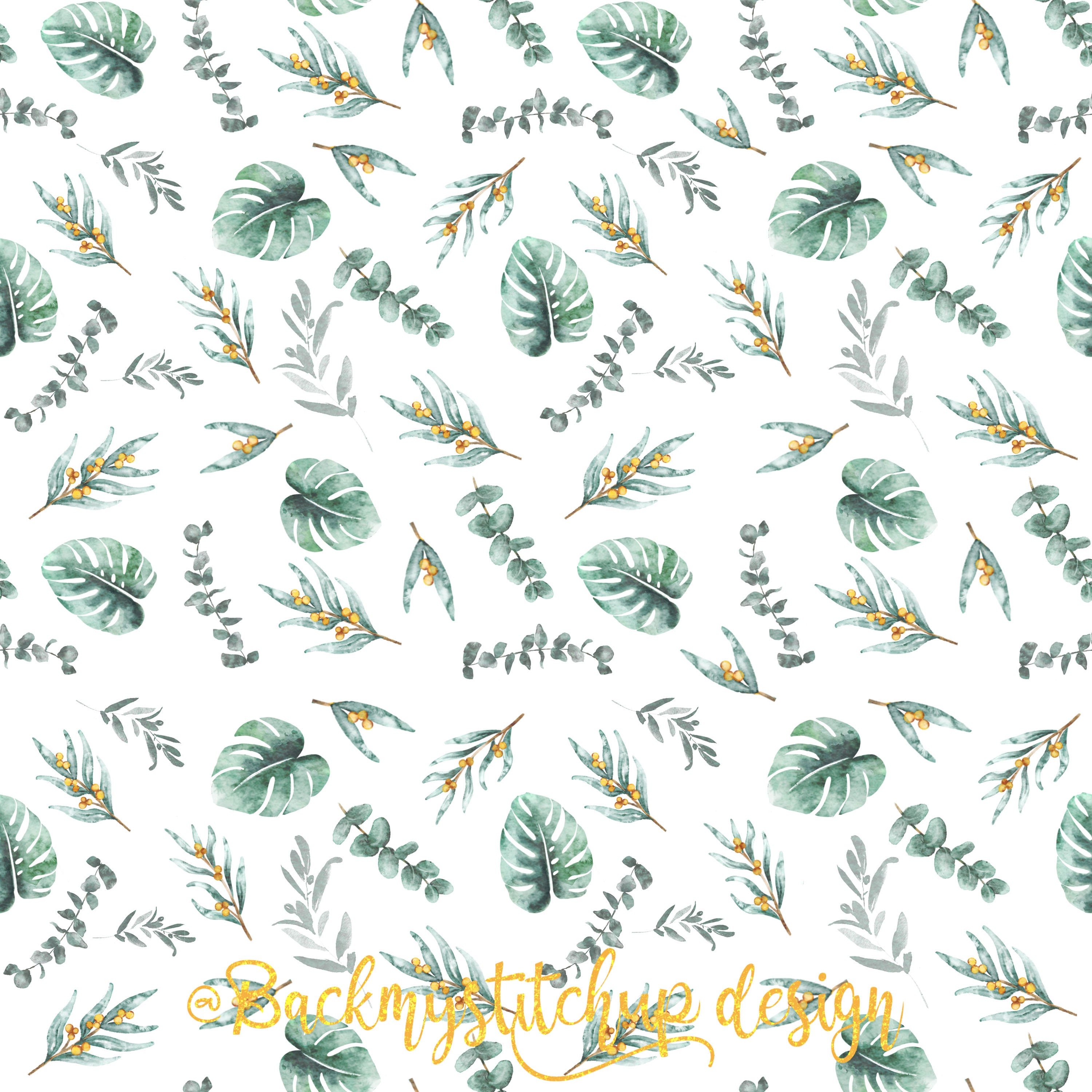 Australian Animals Seamless Pattern, Aussie Animals Fabric Design ...