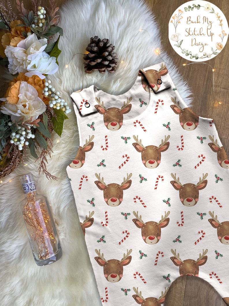 Rudolph Fabric Design Rudolph Seamless Pattern Red Nosed - Etsy