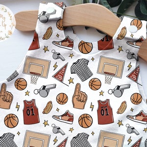 Basketball Seamless Pattern, Basketball Fabric Design, Basketball ...