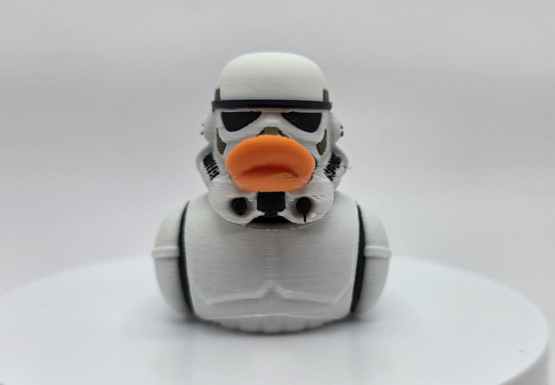 3D Printed Inclement Weather Armored Duck – Sci-fi Soldier-inspired ...