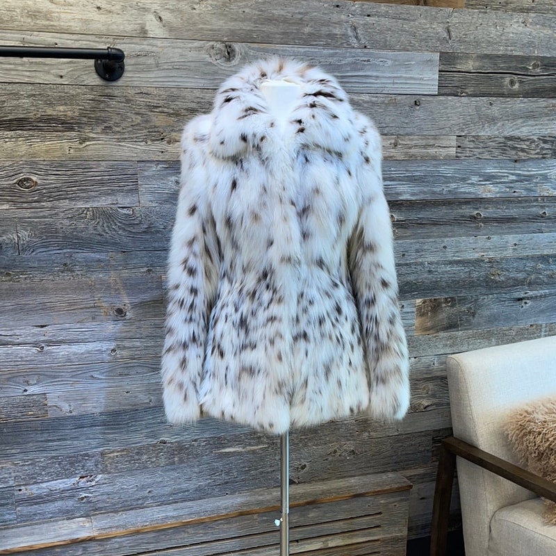 Lynx Fur Coat - Etsy