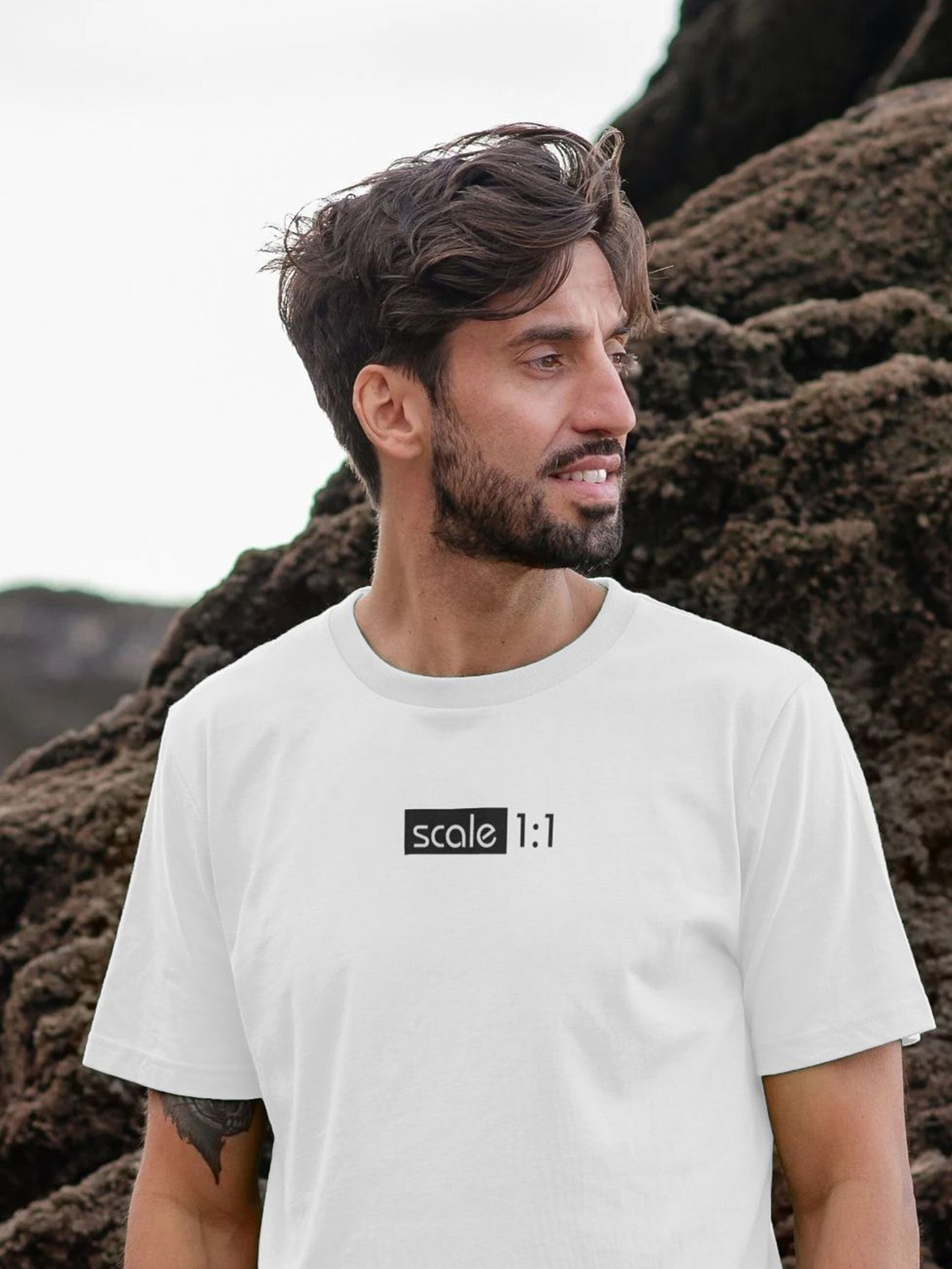 Maths Shirt, Scale Funny Designer Tshirt, Minimalist Unisex Gift for ...