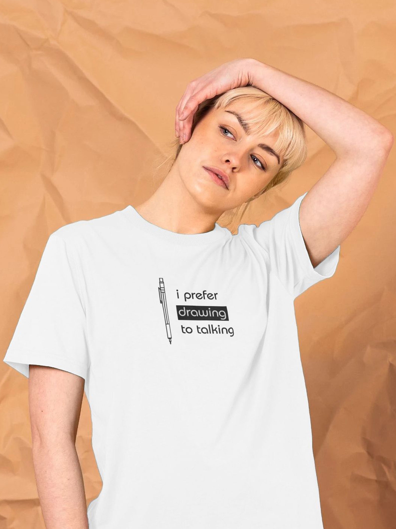 I Prefer Drawing, Gift for Architects Unisex Gift for Designers, Funny ...