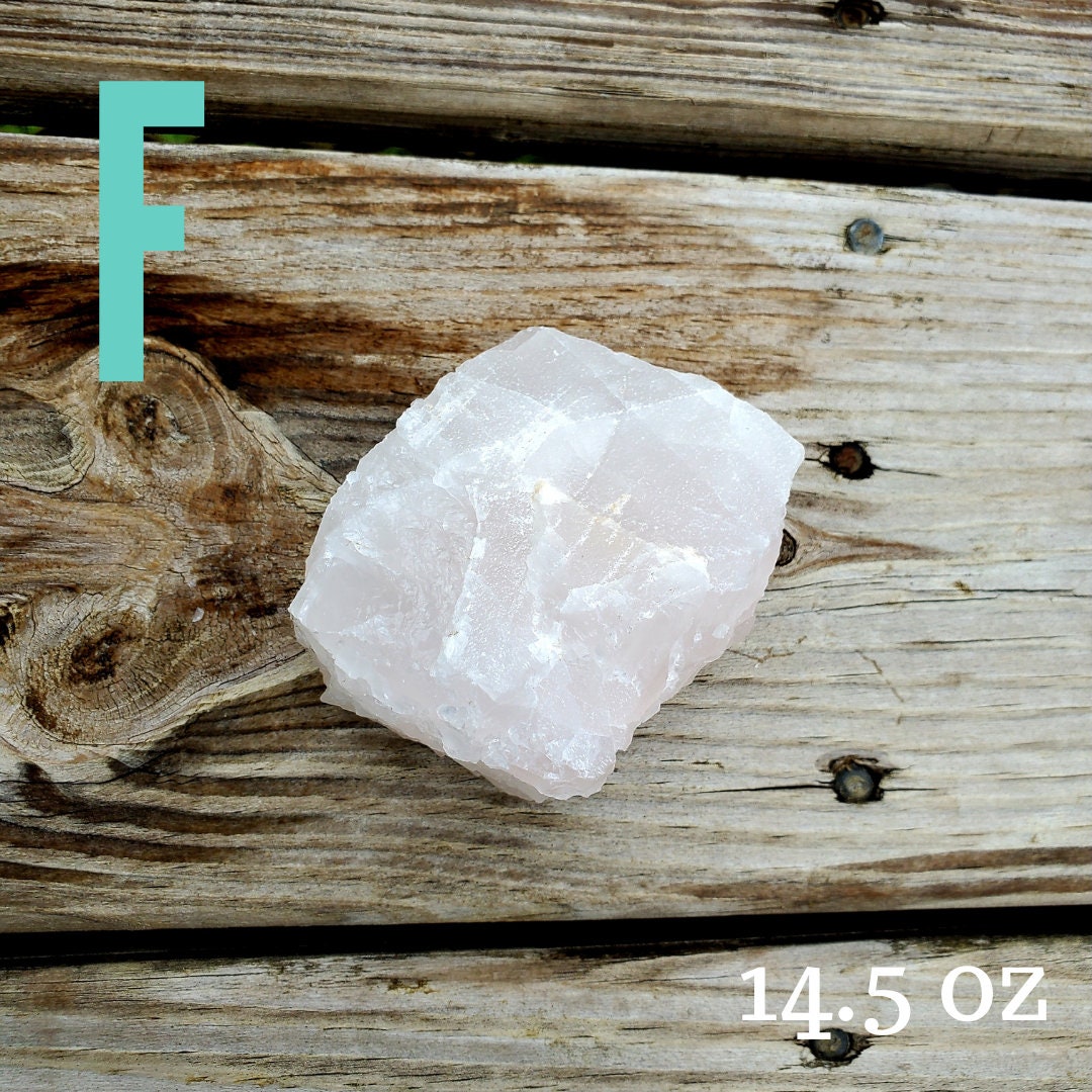 Rose Quartz Raw Rose Quartz mined in Georgia USA Large | Etsy