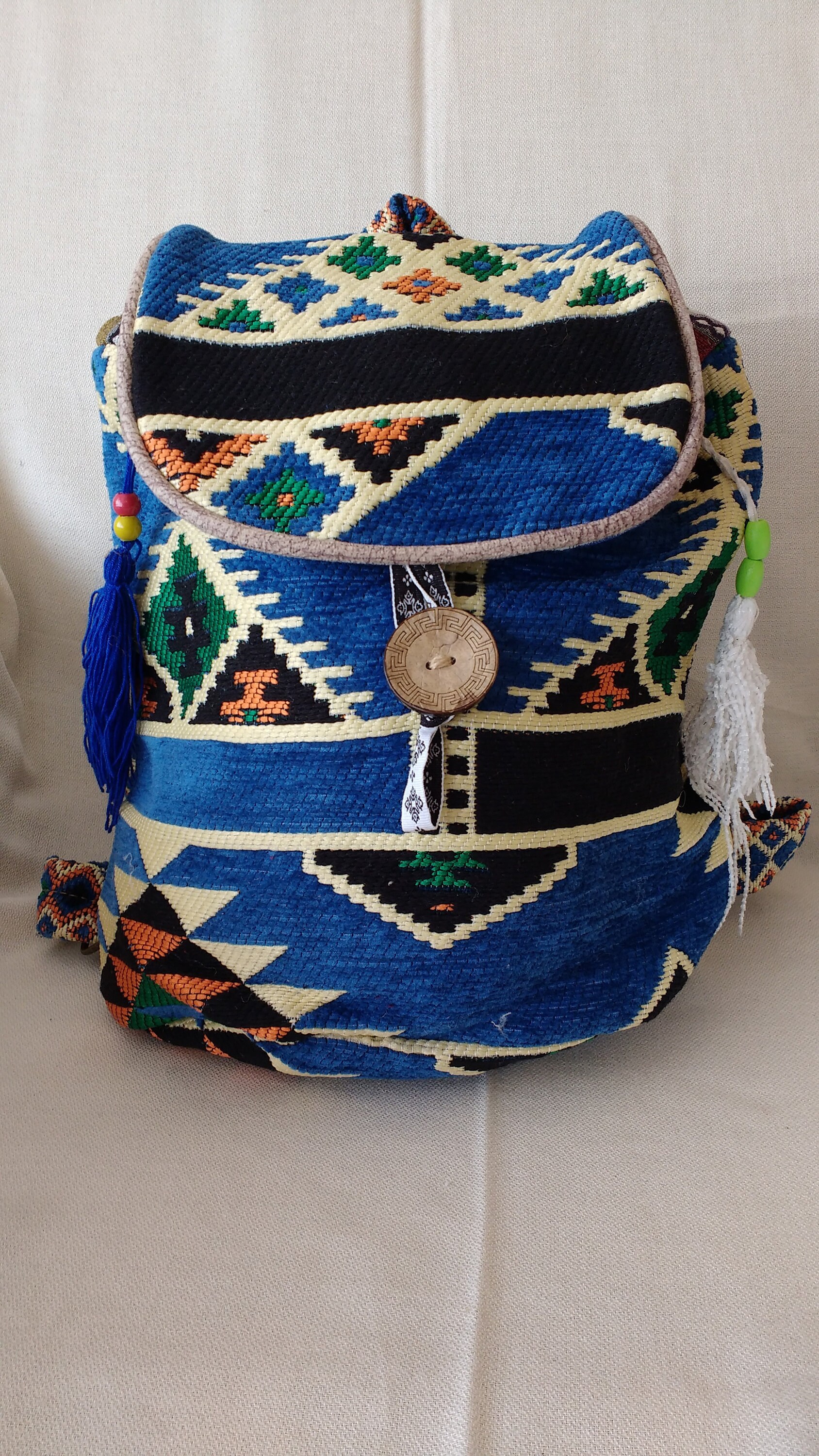 Turkish Kilim Backpack Rug Bag Backpack Eclectic Boho - Etsy