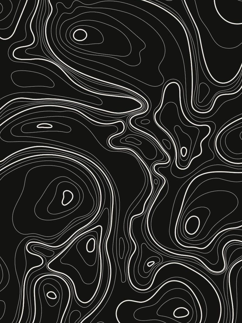 6 Black Aura Aesthetic Texture Printable Wall Art 1.0 // Digital Print ...
