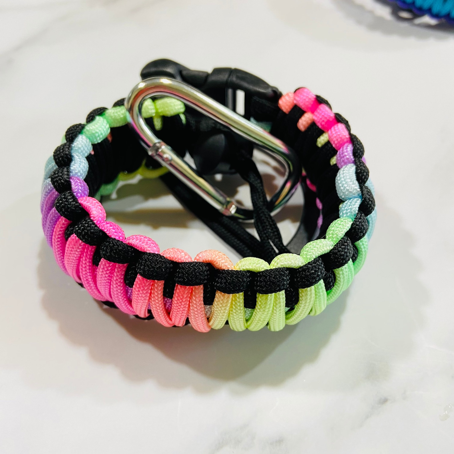 Water Bottle Paracord Handle Strap Wide Mouth Hydro Flask Cup | Etsy