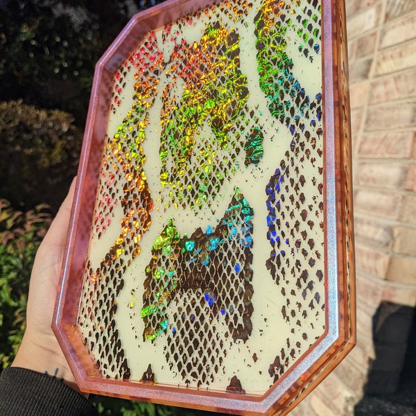 Rainbow Snakeskin - Etsy