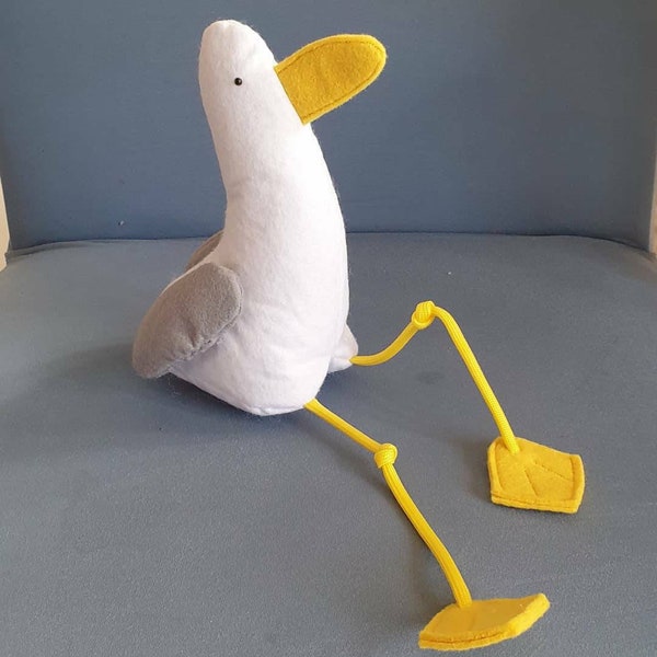 Seagull Plush - Etsy