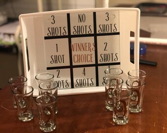 Uno Shot Glass Svg - Etsy
