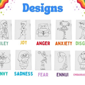 Inside Out Paint Kits | Birthday Party Painting Activity | Art Party ...