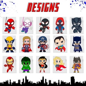 Superhero Paint Kits | Birthday Party Painting Activity | Individual ...
