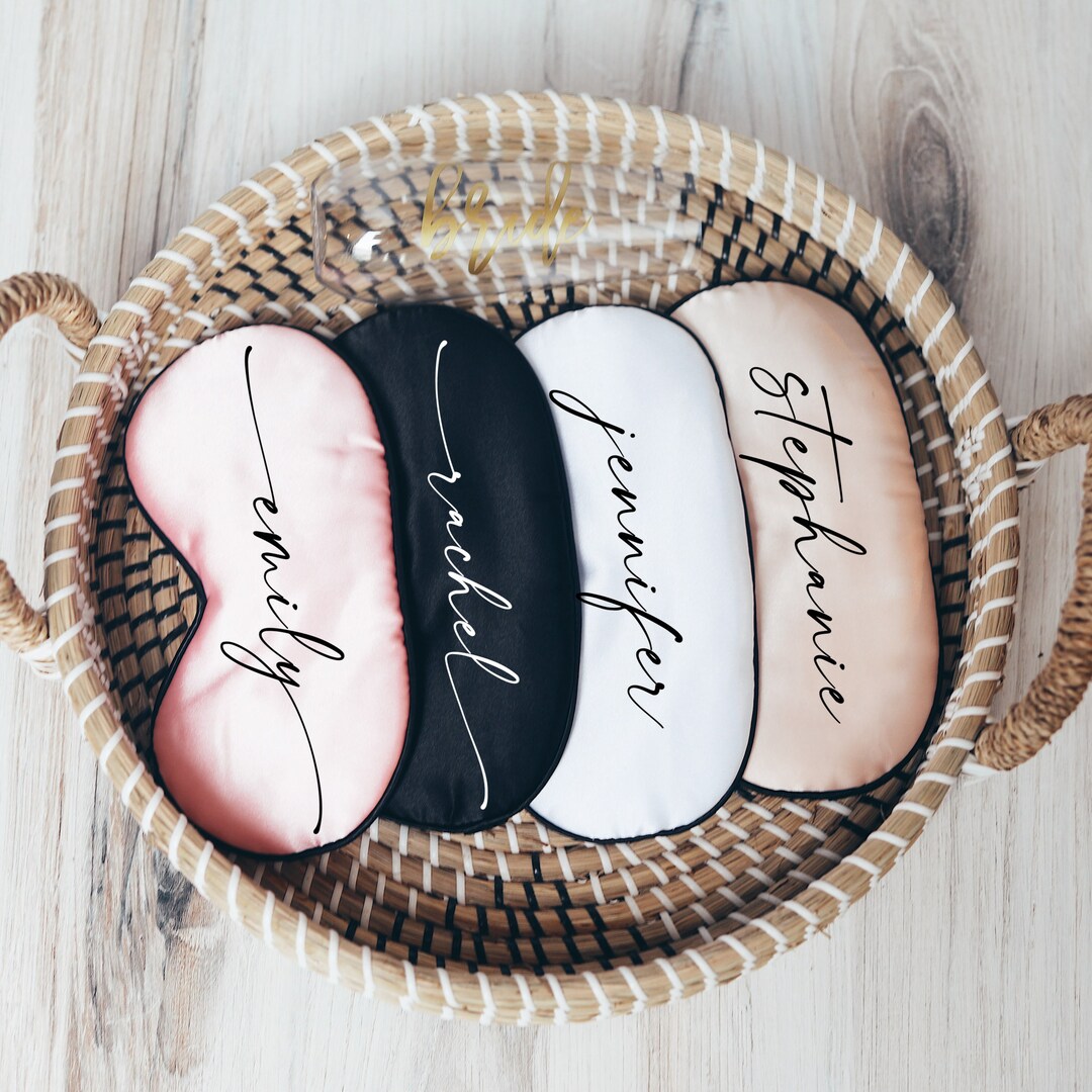 Personalized Sleep Masks bridal Party Proposal Gifts Bachelorette ...