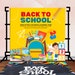 Set of 6 Back to School Kids Birthday Event Party Collection Bundle ...