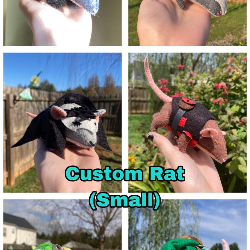 Rat Plushie - Etsy
