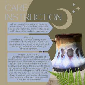 Moon Phase Vase Wood & Salt Fired Pottery - Etsy