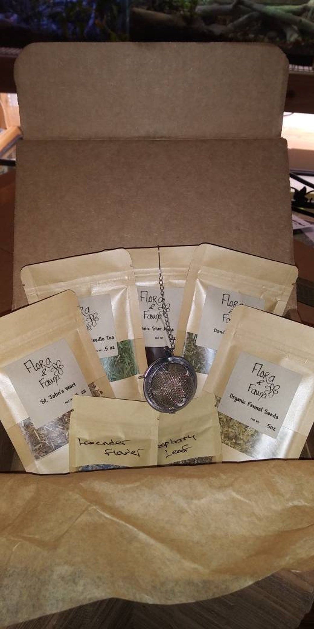 SALE Super Suramin Tea Gift Set 8 Piece Pine Needle Tea - Etsy