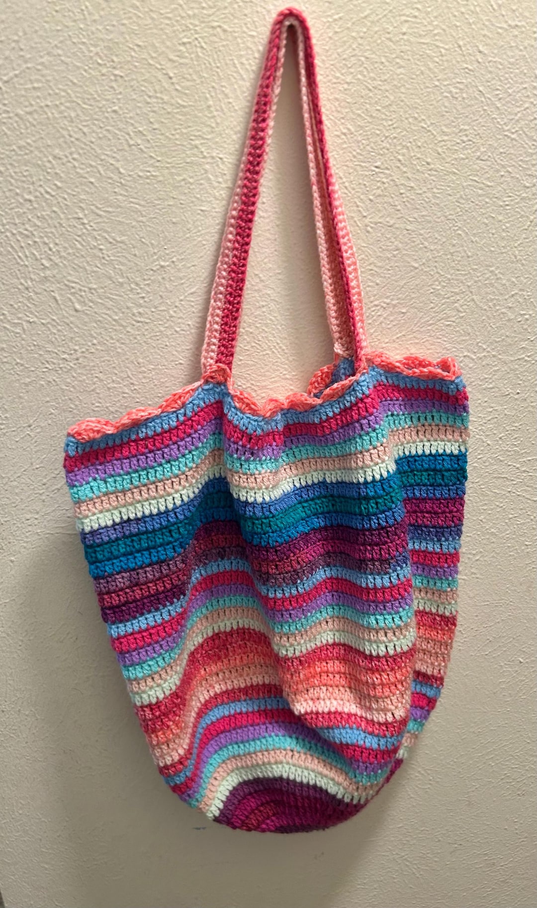 Crochet Tote Bag | Multipurpose Bag - Etsy