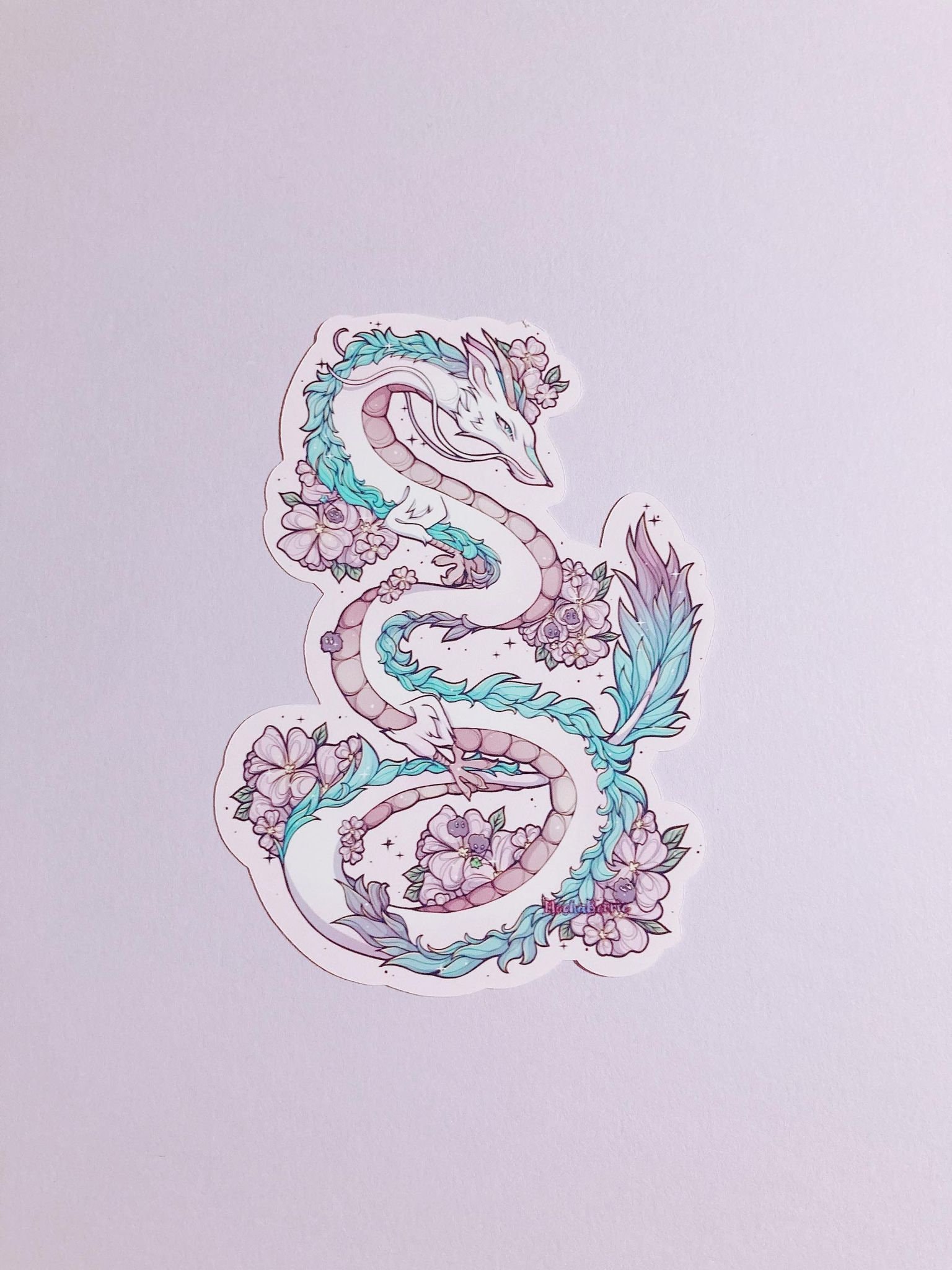 Haku Dragon Sticker kawaii Sticker - Etsy