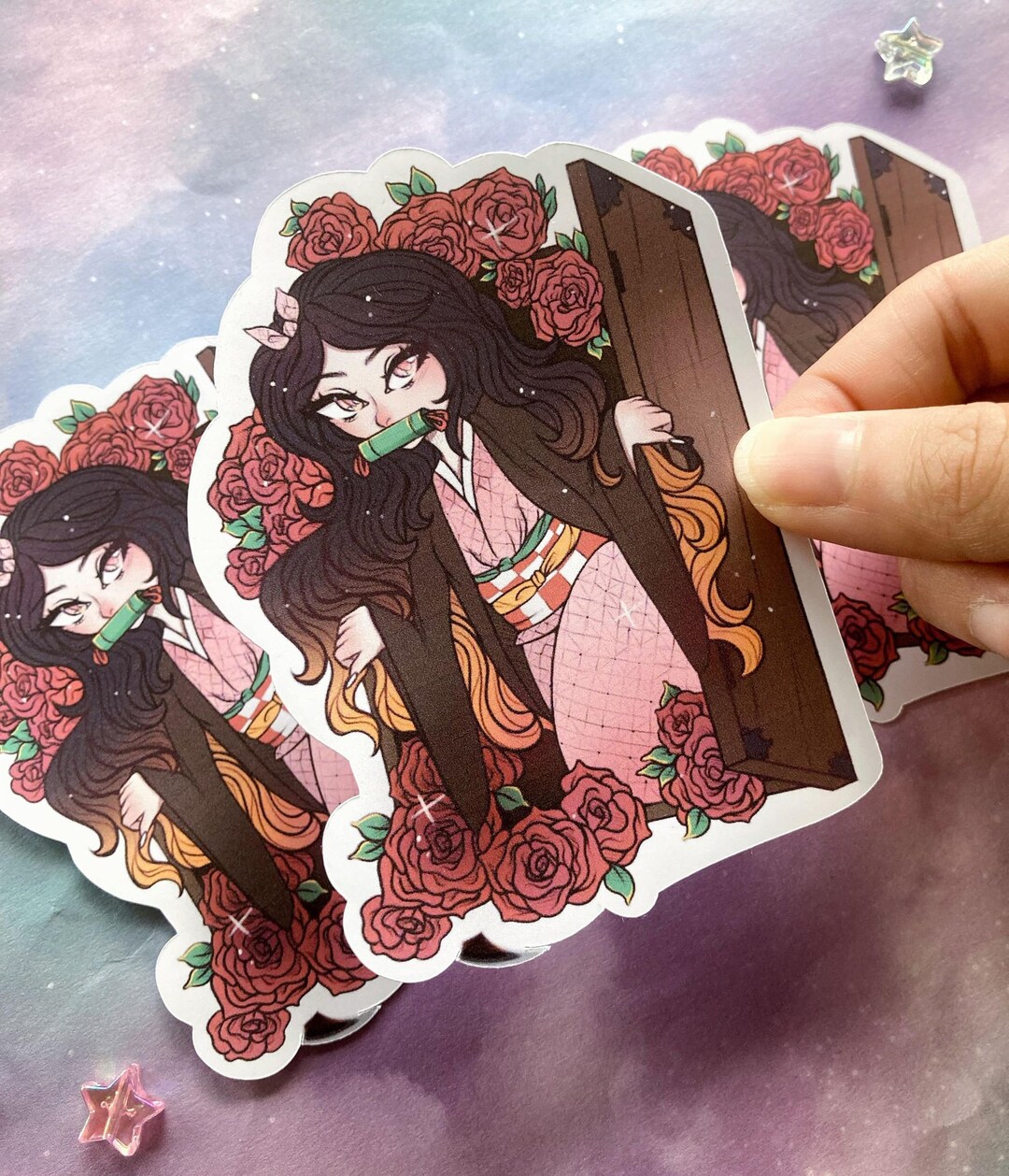 Kawaii Demon Girl Sticker ~kawaii Stickers~ - Etsy