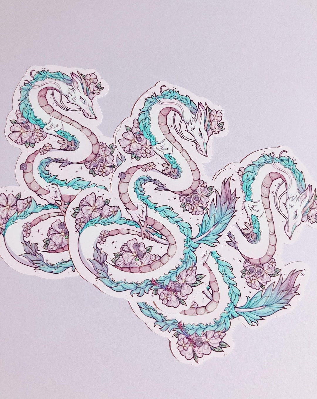 Haku Dragon Sticker ~kawaii Sticker~ - Etsy