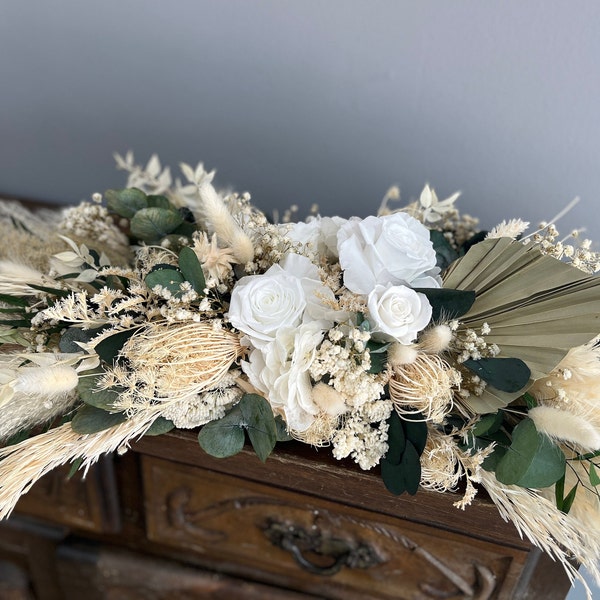 Rustic Table Flowers - Etsy