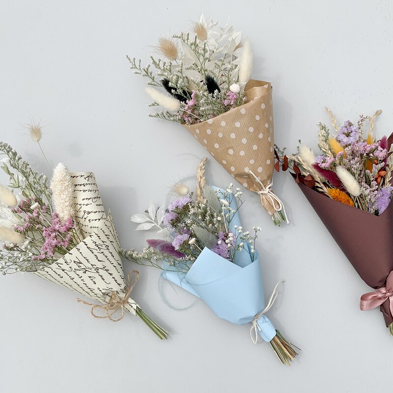 Mini Flower Bouquet - Etsy