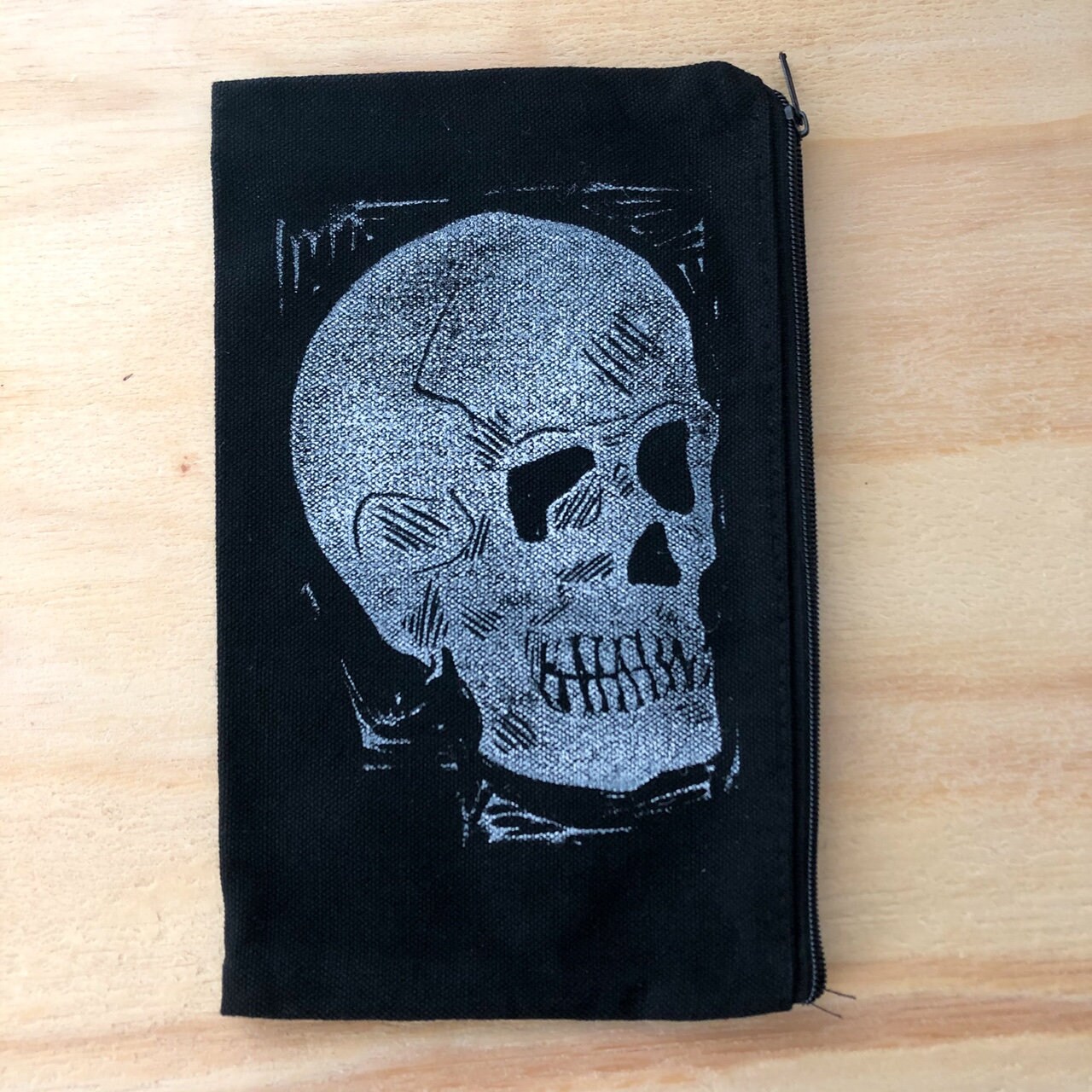 Zipper Skull Art