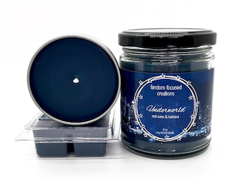 Persephone and Hades // Queen and King of the Underworld // 8oz Jar ...