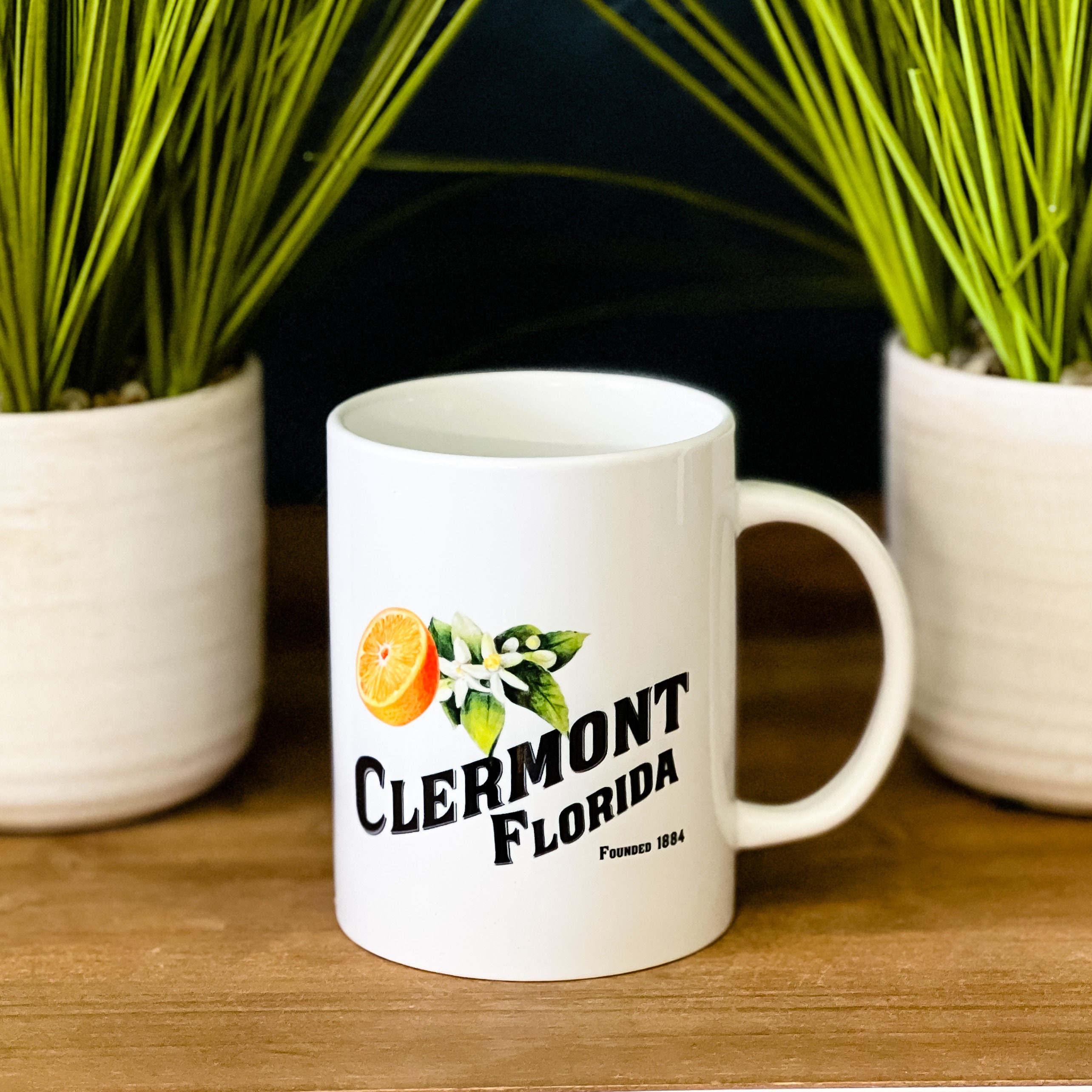 Clermont Florida Tasse 11 oz Keramik Becher Shop Lokale - Etsy.de