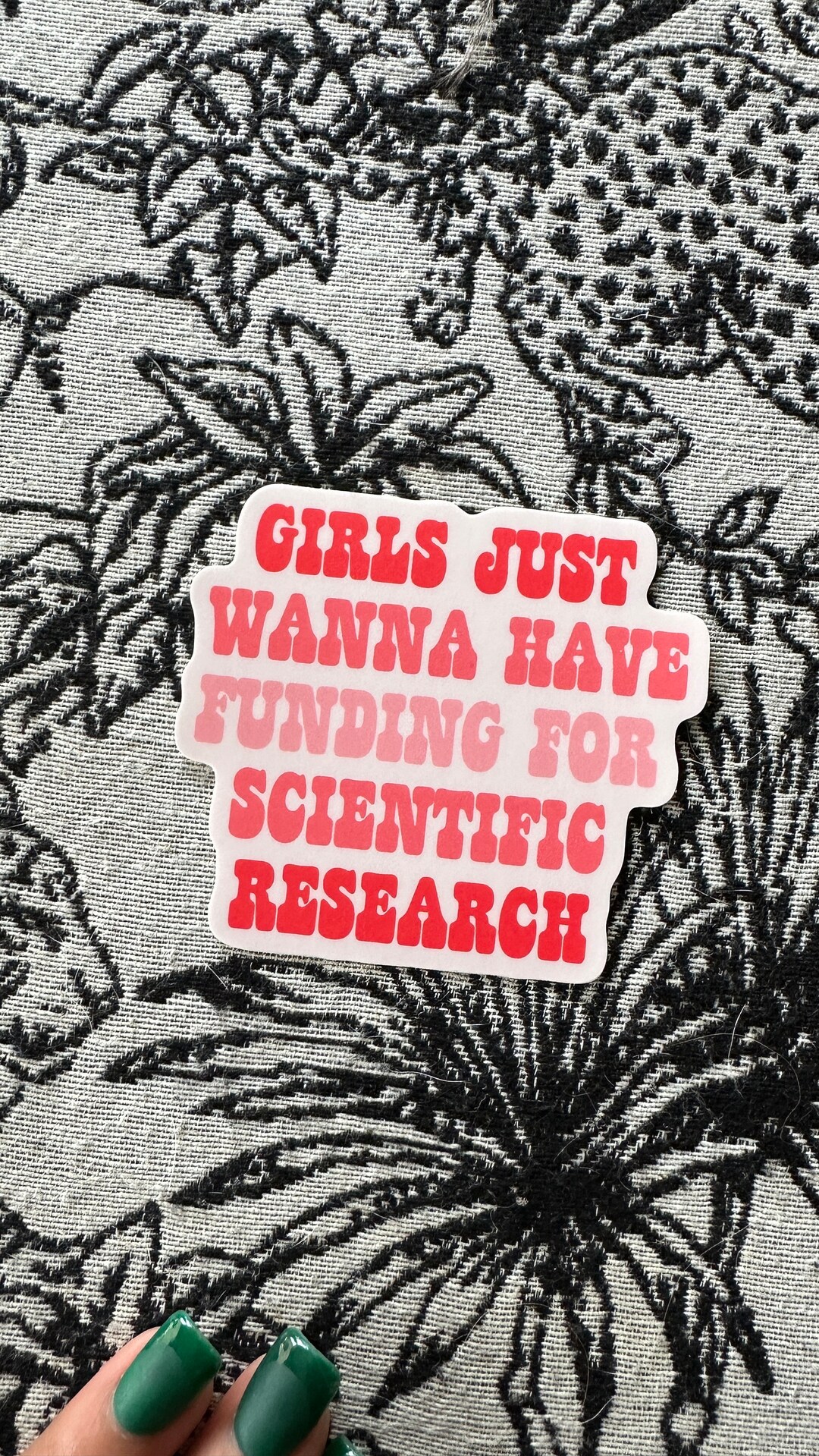 Girls Just Wanna Have Funding Sticker - Etsy