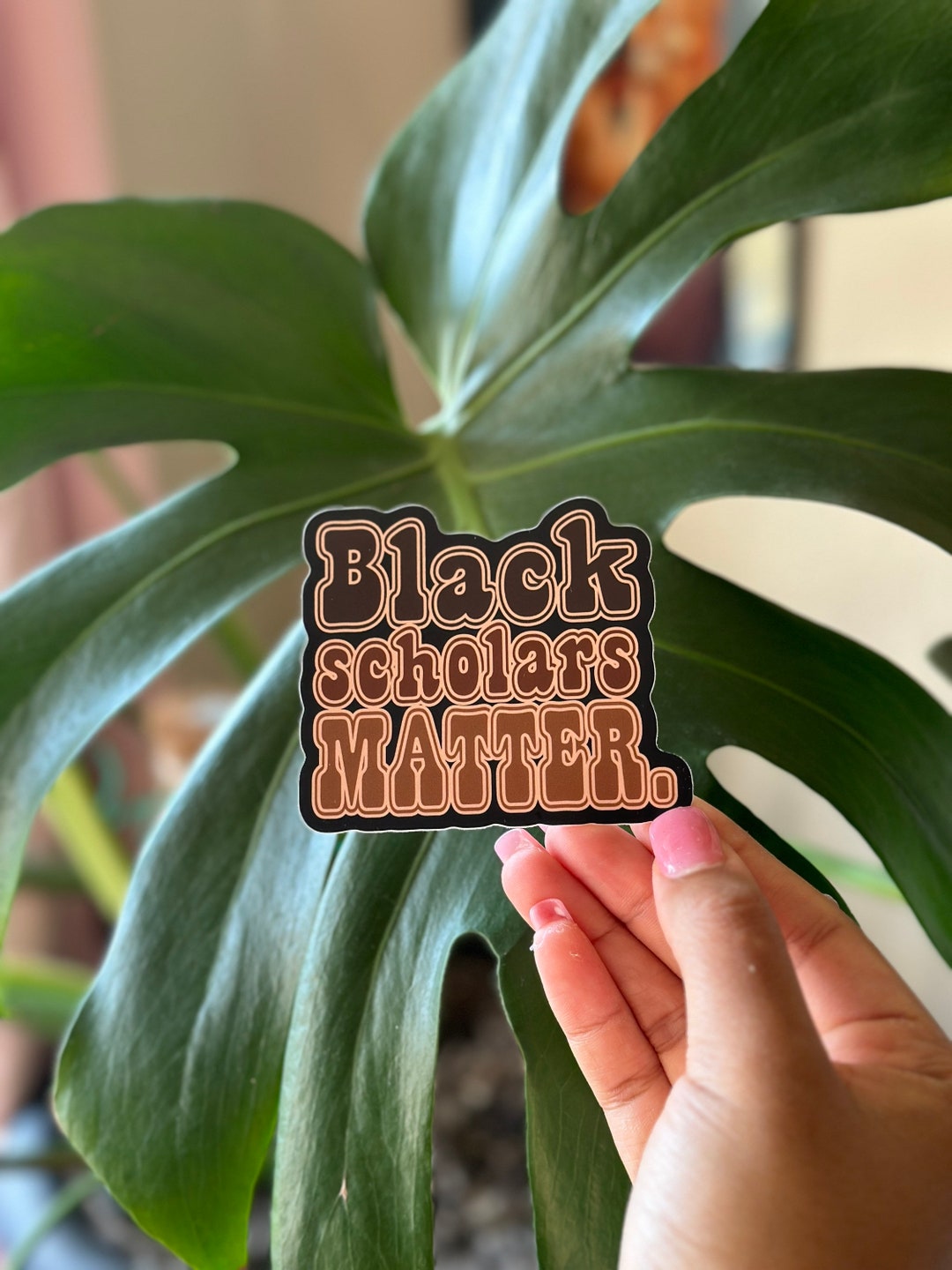 Black Scholars Matter Sticker - Etsy