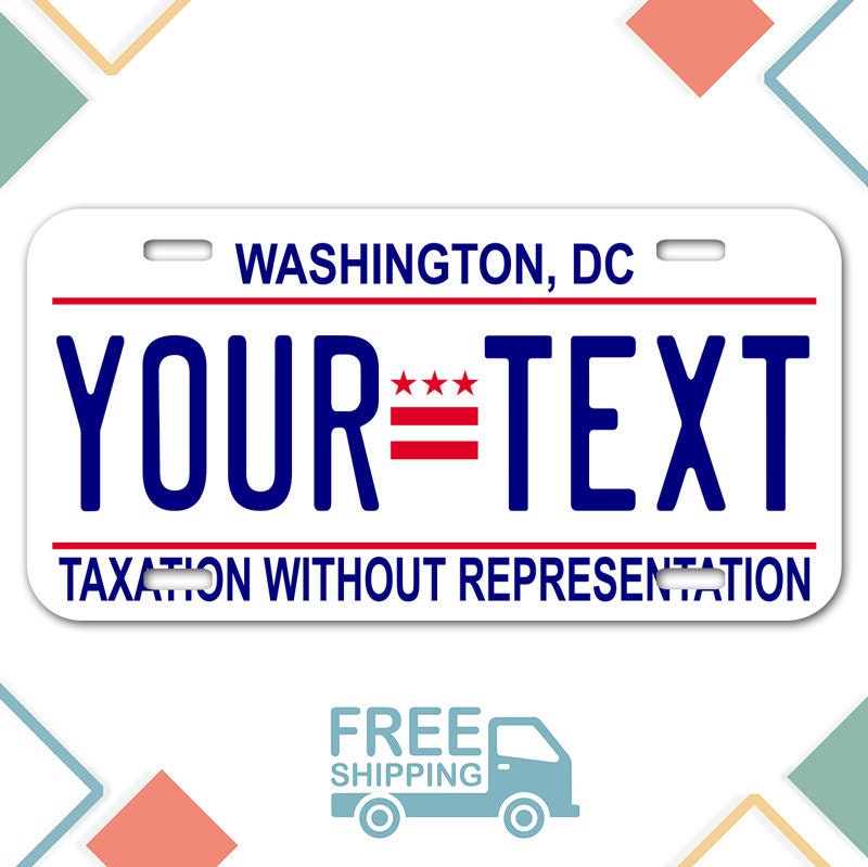 Washington Dc License Plate for sale | Only 4 left at -60%